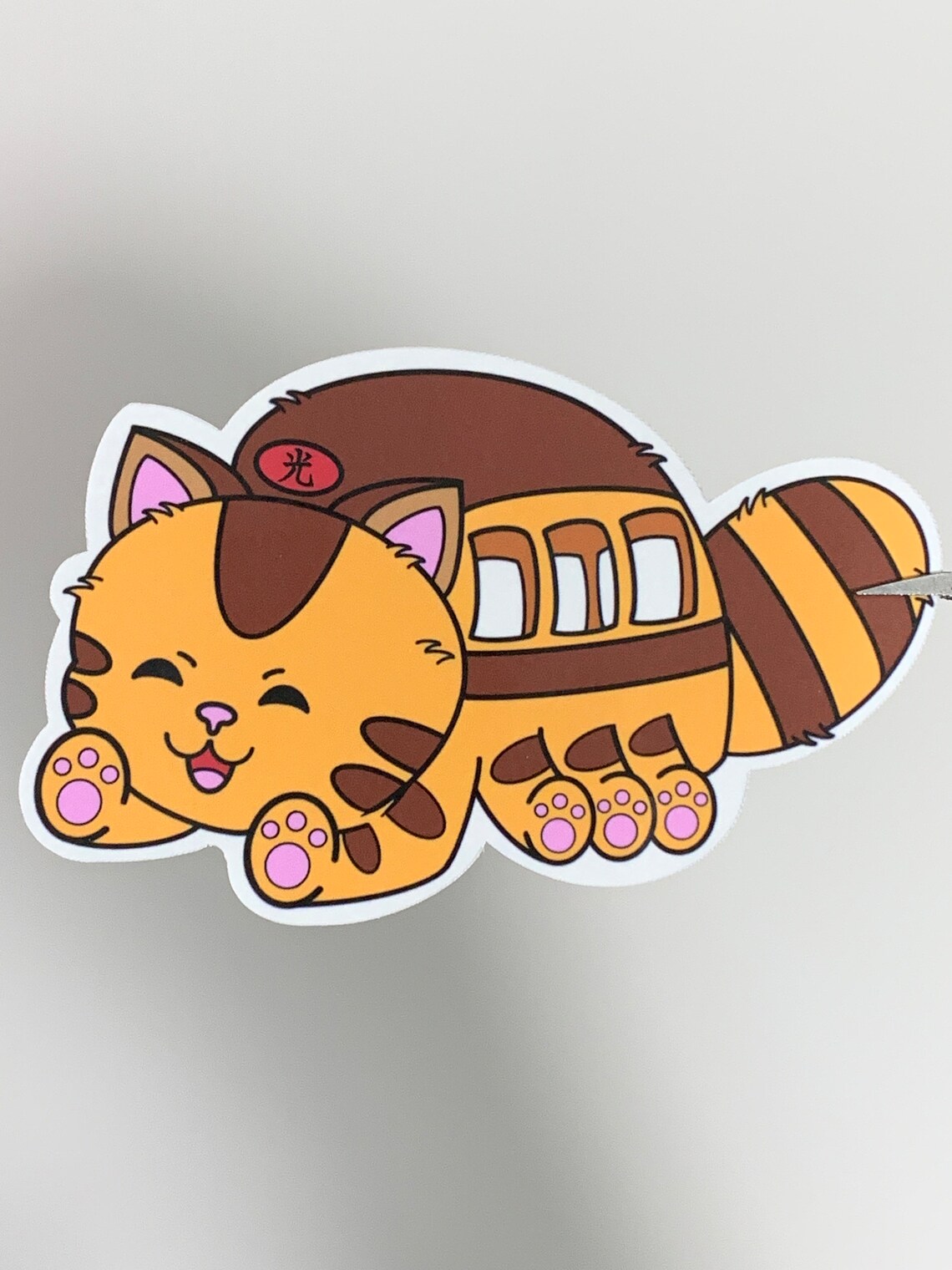 Cat Bus Sticker Anime Sticker Cat Sticker Anime Studio - Etsy