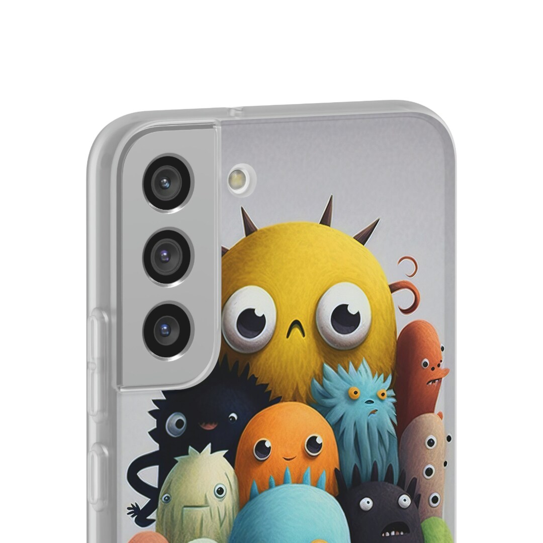 Meet the Monster Family: Our Crowded Monster Collection Phone - Etsy