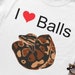 Funny Ball Python SVG - I Love Balls Svg | Snake Png Jpg Digital Files ...