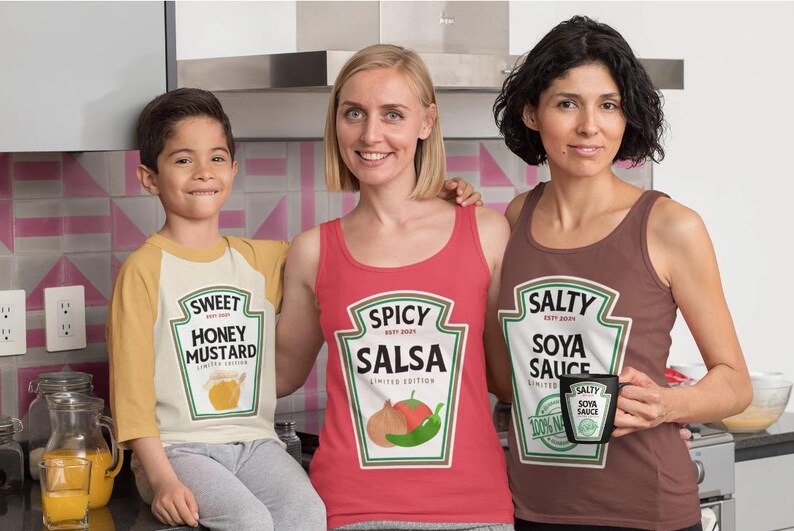 Condiment SVG Group Condiment Shirt SVG Group Halloween Costume PNG ...