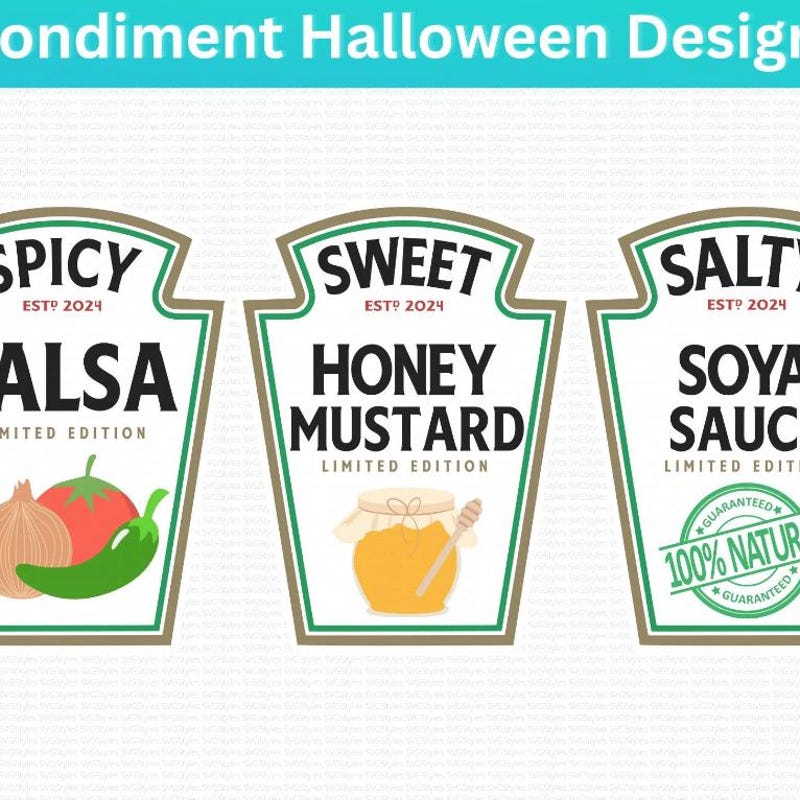 Condiment Shirt - Etsy