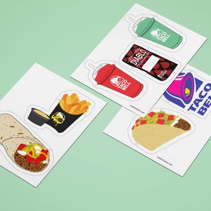 Taco Bell Banner Decor for Taco Bell Party. Printable DIY Design. Print ...