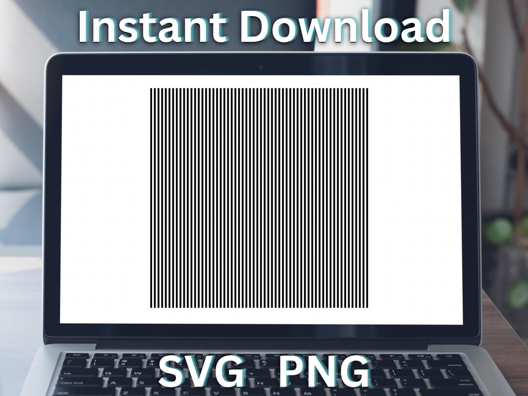 Stripe Pattern SVG, Seamless Pattern Png, Line Print Cut File, Digital ...