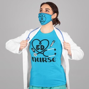 ED Nurse Svg ER Nurse Svg Png Emergency Department Room Svgstyles - Etsy