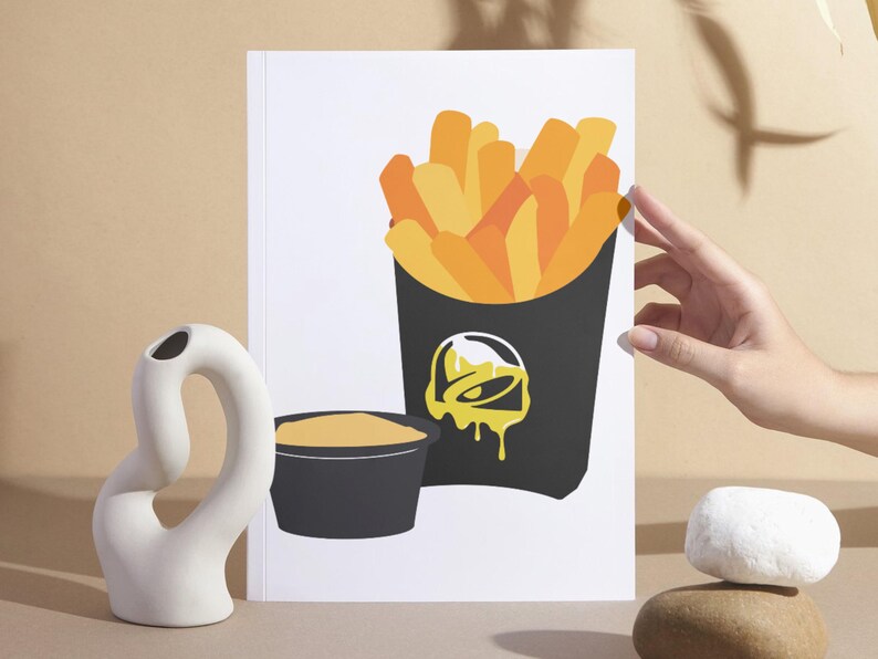Nacho Fries Svg Taco Bell SVG PNG Svgstyles - Etsy