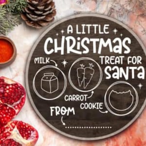 Dear Santa Cookies and Milk SVG Bundle Cut File Merry Christmas Svg ...