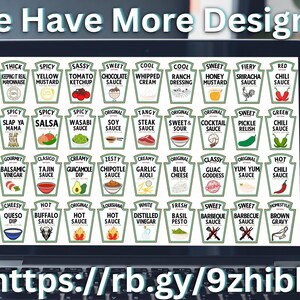 Condiment Label SVG PNG Group Halloween Costume Shirt Labels Svgstyles ...