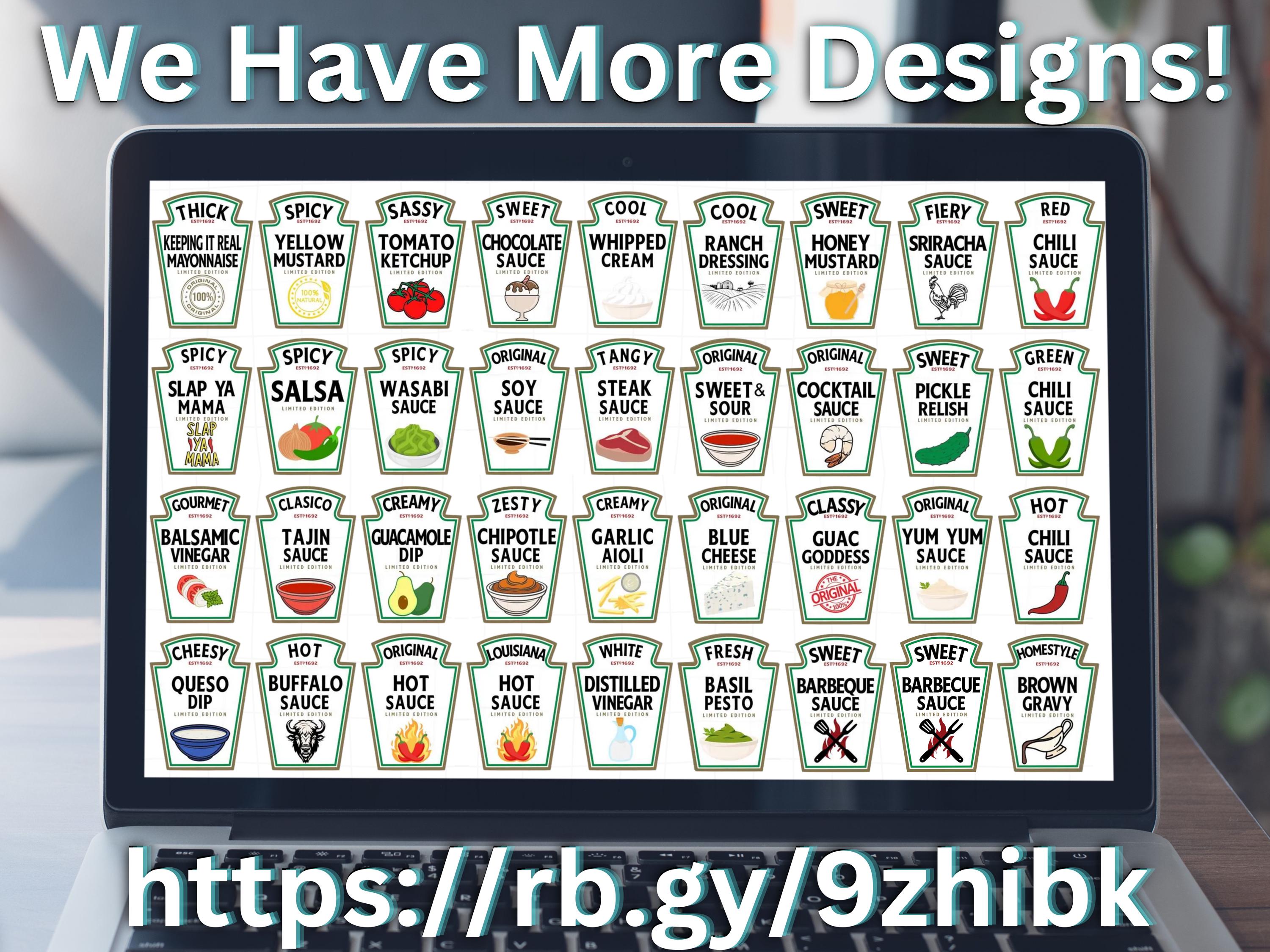 Condiment Label SVG PNG Group Halloween Costume Shirt Labels Svgstyles ...