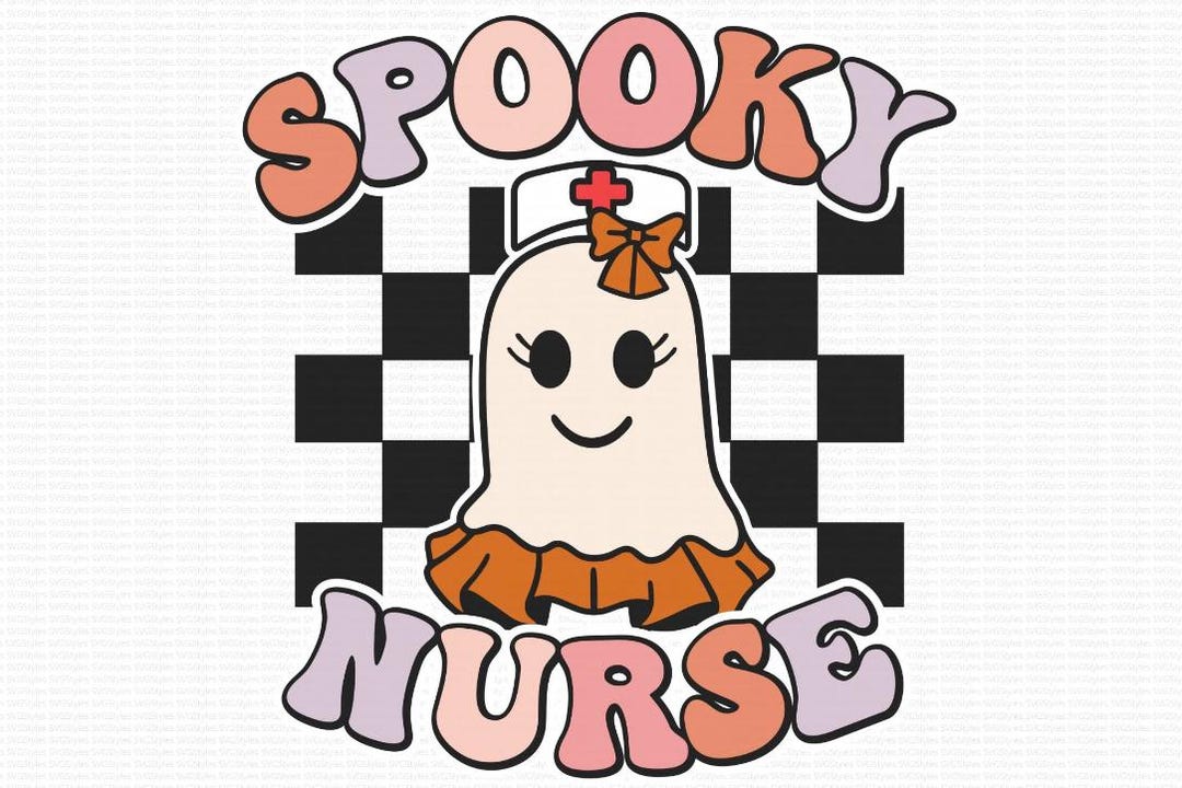 Halloween Svg Spooky Nurse Svg PNG, Halloween Nurse Costume - Etsy