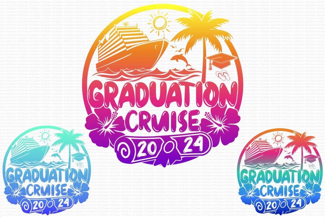 Graduation Cruise SVG. Graduation Cruise 2024 Png. Cruise Ship Svg ...