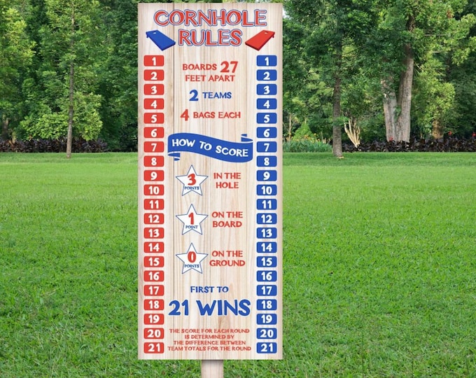 STL Digital File Only *** 3D Printed Cornhole Score Keeper - Print-in ...