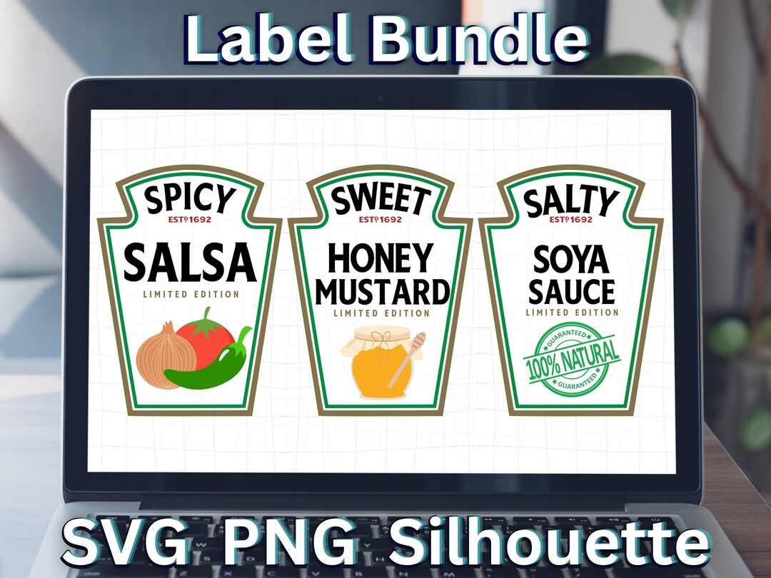 Condiment SVG Group Condiment Shirt SVG Group Halloween Costume PNG ...