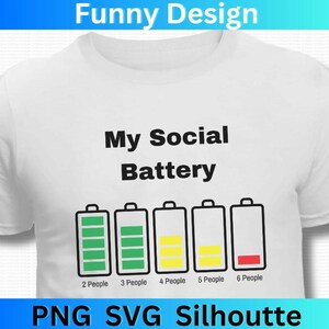 Social Battery SVG. My Social Battery SVG. Great for Introverts ...