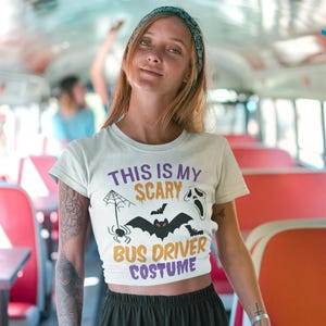 Bus Driver Halloween Costume Svg PNG School Bus Driver Easy Halloween ...