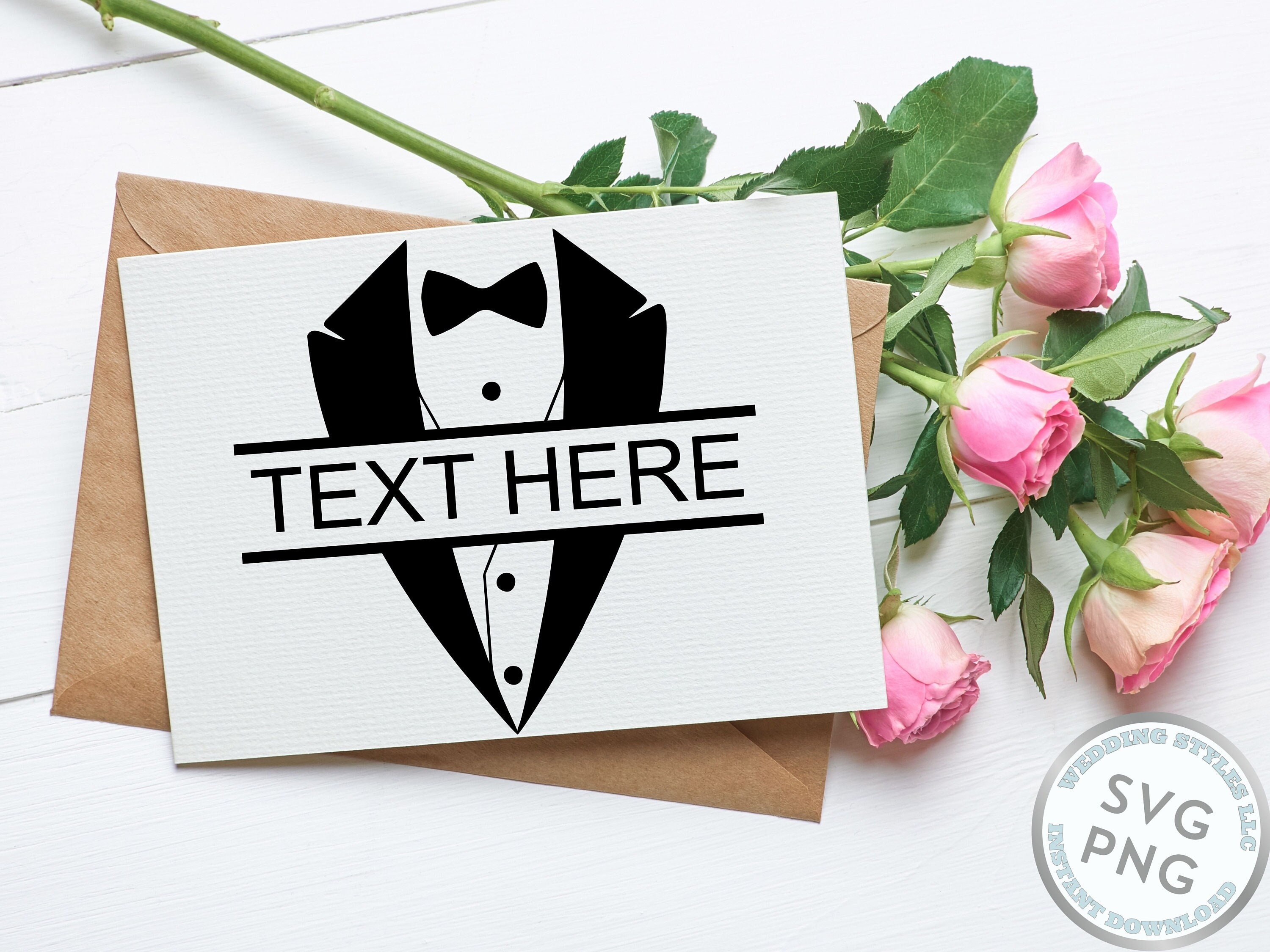 Groomsman Svg. Tuxedo SVG. Tuxedo Shirt Svg Png Custom Personalized ...