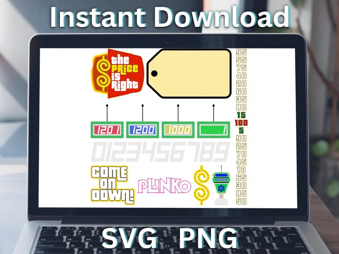 The Price is Right Svg, Halloween Game Show SVG, Come on Down SVG ...