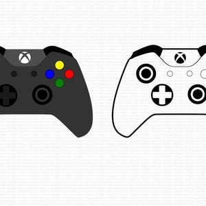 Video Game Controller Svg Png Clipart Files Cricut Silhouette Cutting ...