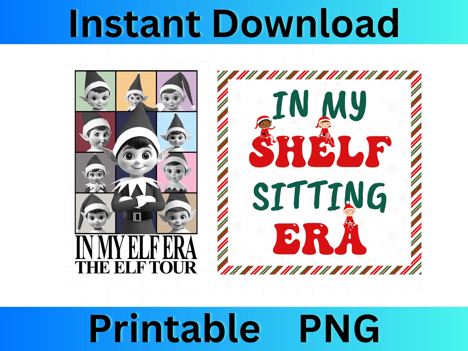 Swiftie Elf Era Printable Props: Dollhouse Accessories (PNG, PDF) - Etsy