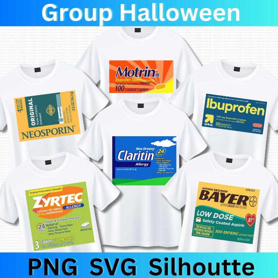 Halloween Svg Halloween Costume Svg DIY Shirt for Group Pharmacy ...