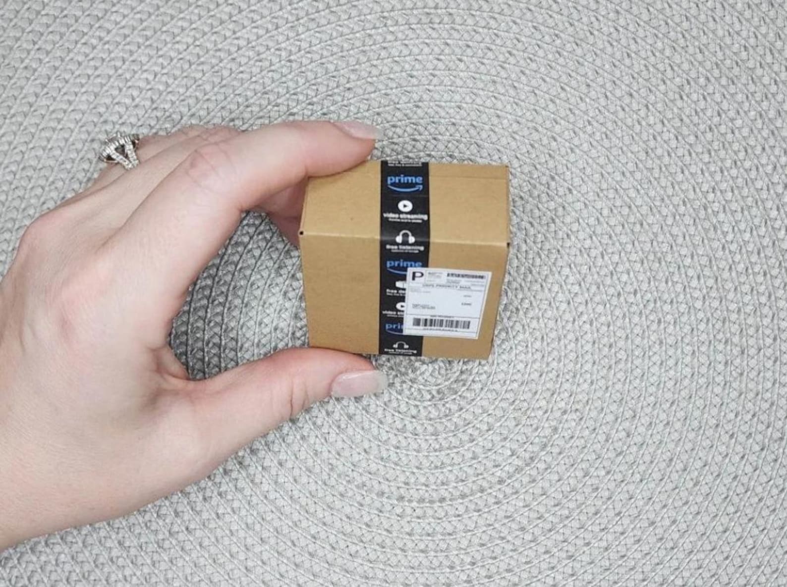 Printable Mini Elfazon Package Template With Tape and Label, Miniature ...