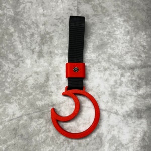 Crescent Moon Tsurikawa – JDM Drift Charm, Cute Car Handle, JDM ...
