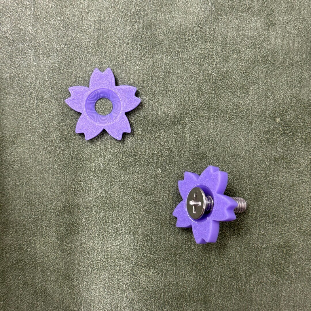 Sakura Flower Screws, Custom Car Accessories, License Plate Screws for ...