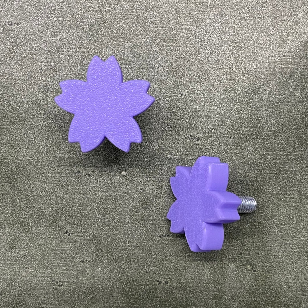 Cherry Blossom Sakura Car Bolts Custom Floral License Plate Bolts for ...