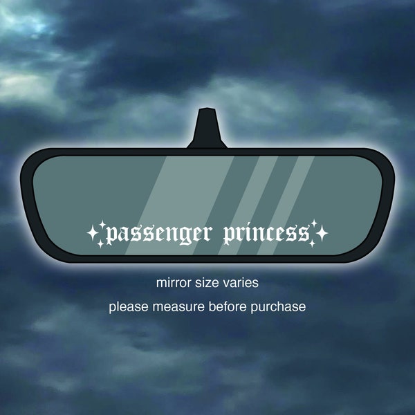 Passenger Princess Sticker - Etsy