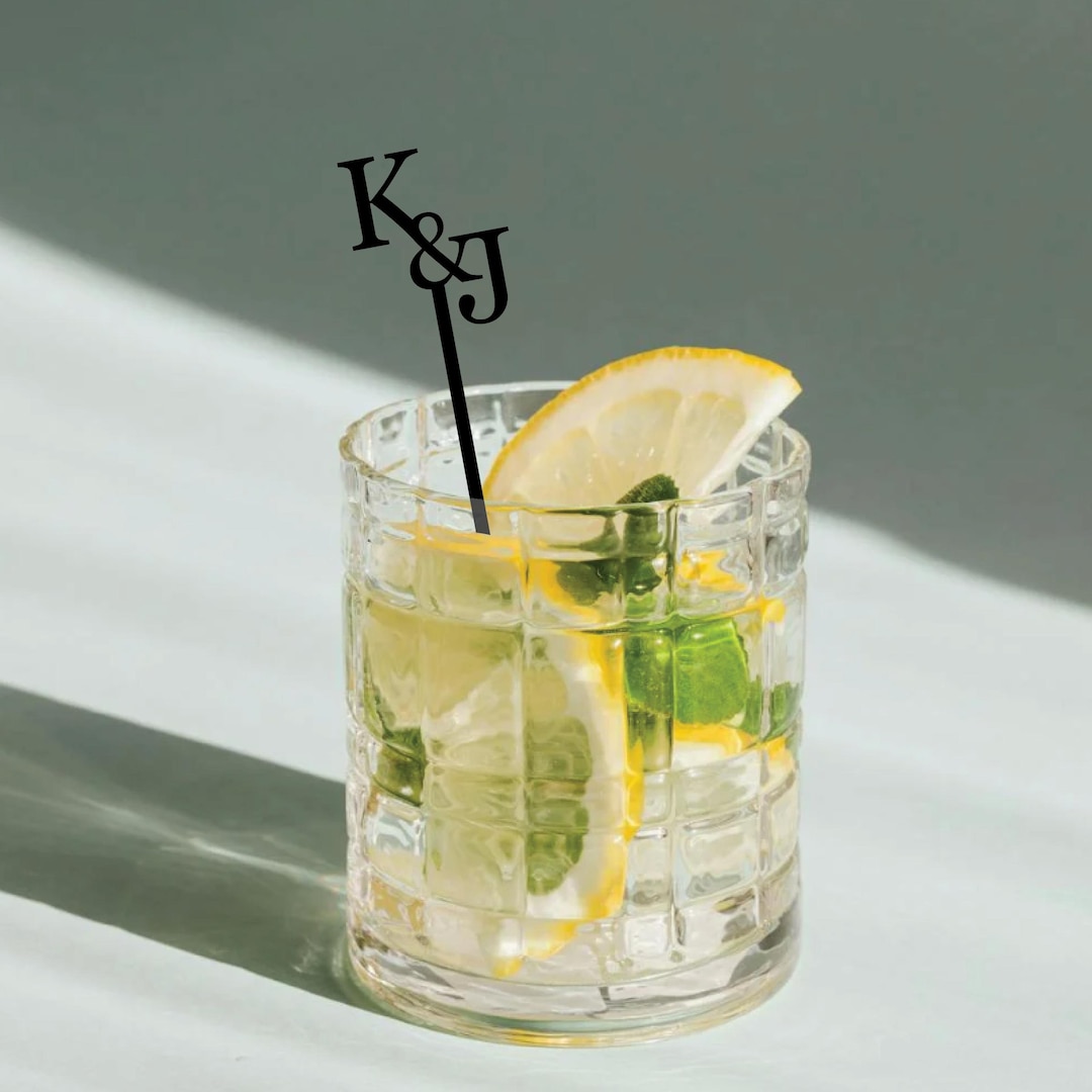 Personalized Drink Stirrers | Custom Cocktail Stir Sticks for Weddings ...
