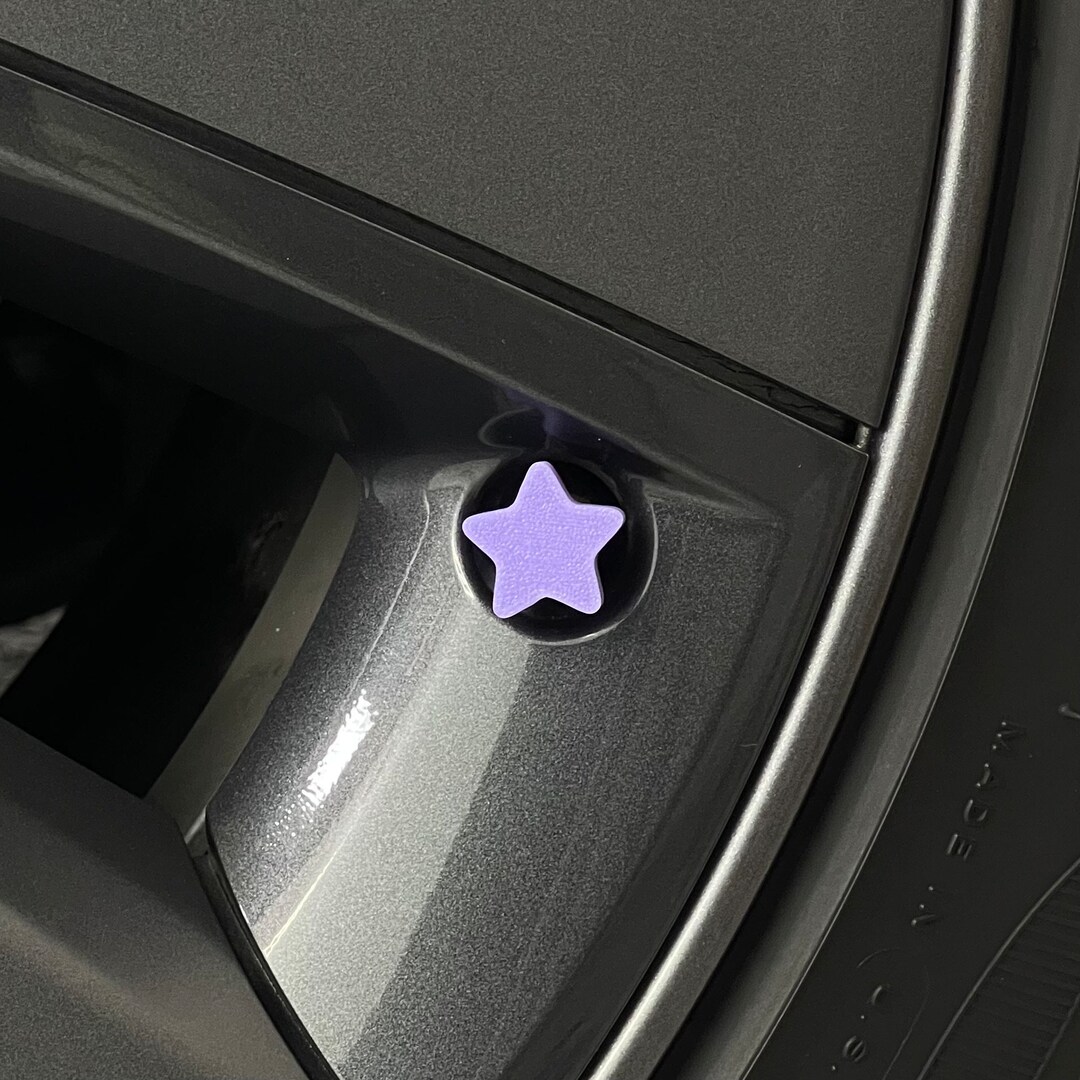 Star Theme Tire Valve Stem Caps Air Caps Cars Bikes Motorcycles Cosmic ...