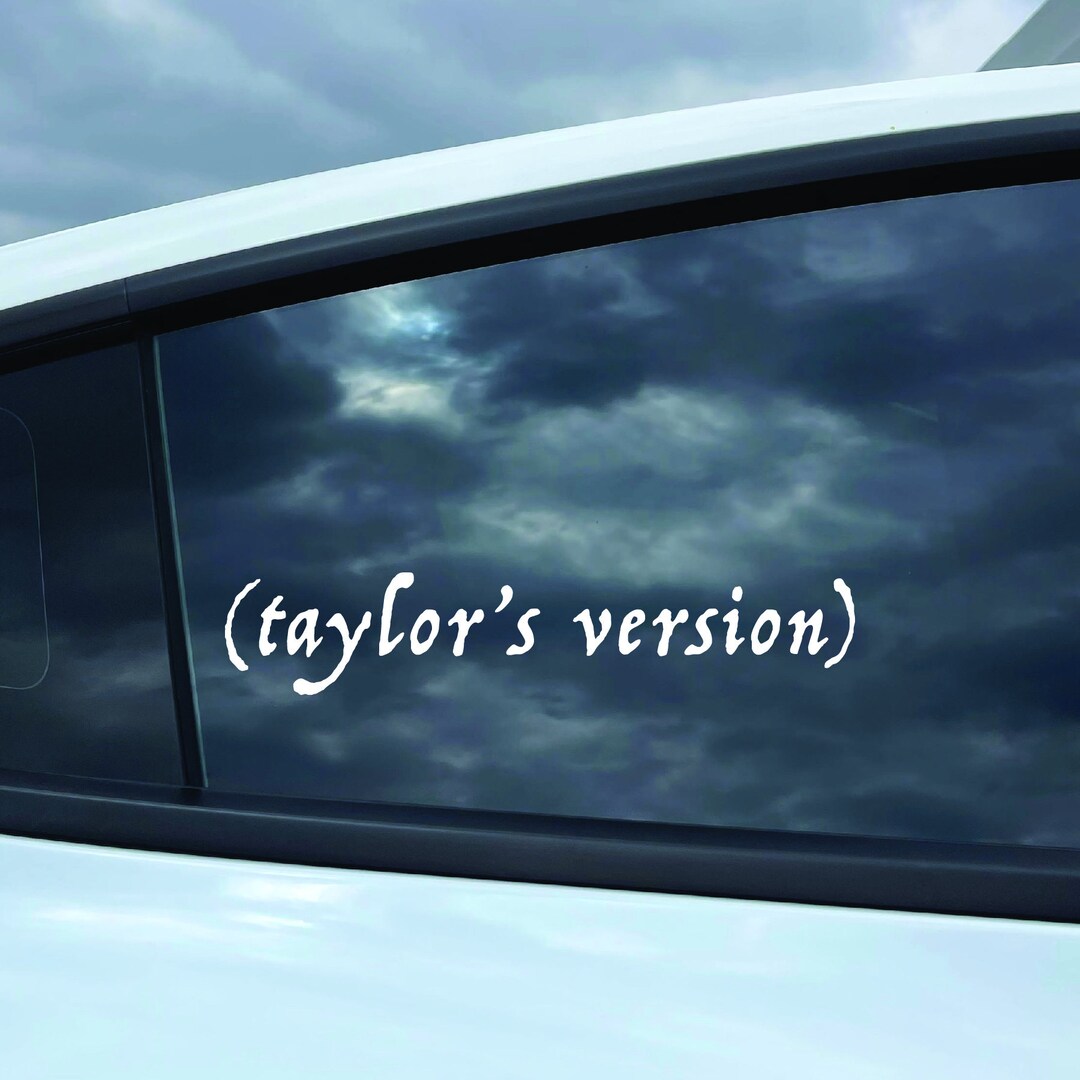 Taylor's Decal Version, Car Decal, Car Sticker, Mirror Decal - Etsy