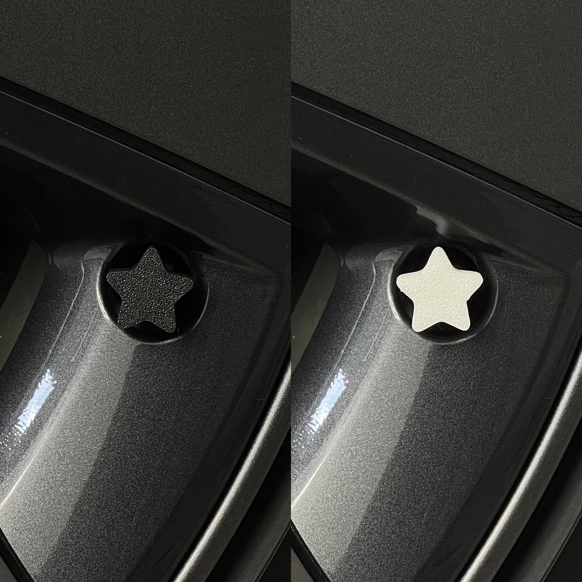 Star Theme Tire Valve Stem Caps Air Caps Cars Bikes Motorcycles Cosmic ...