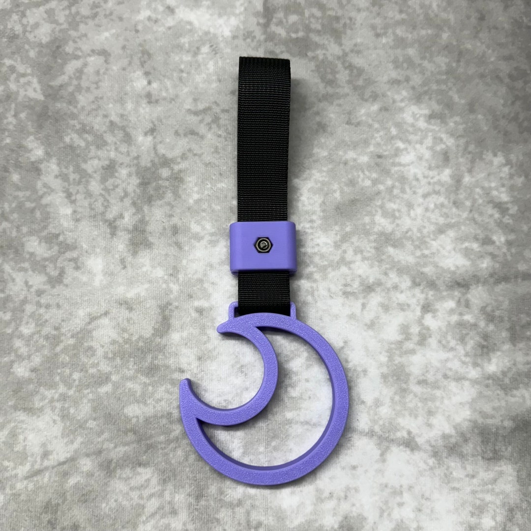 Crescent Moon, JDM, Tsurikawa Handle, Drift Charm - Etsy
