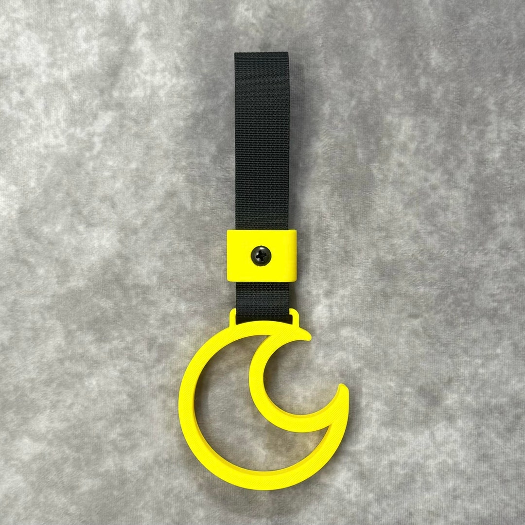 Crescent Moon, JDM, Tsurikawa Handle, Drift Charm - Etsy