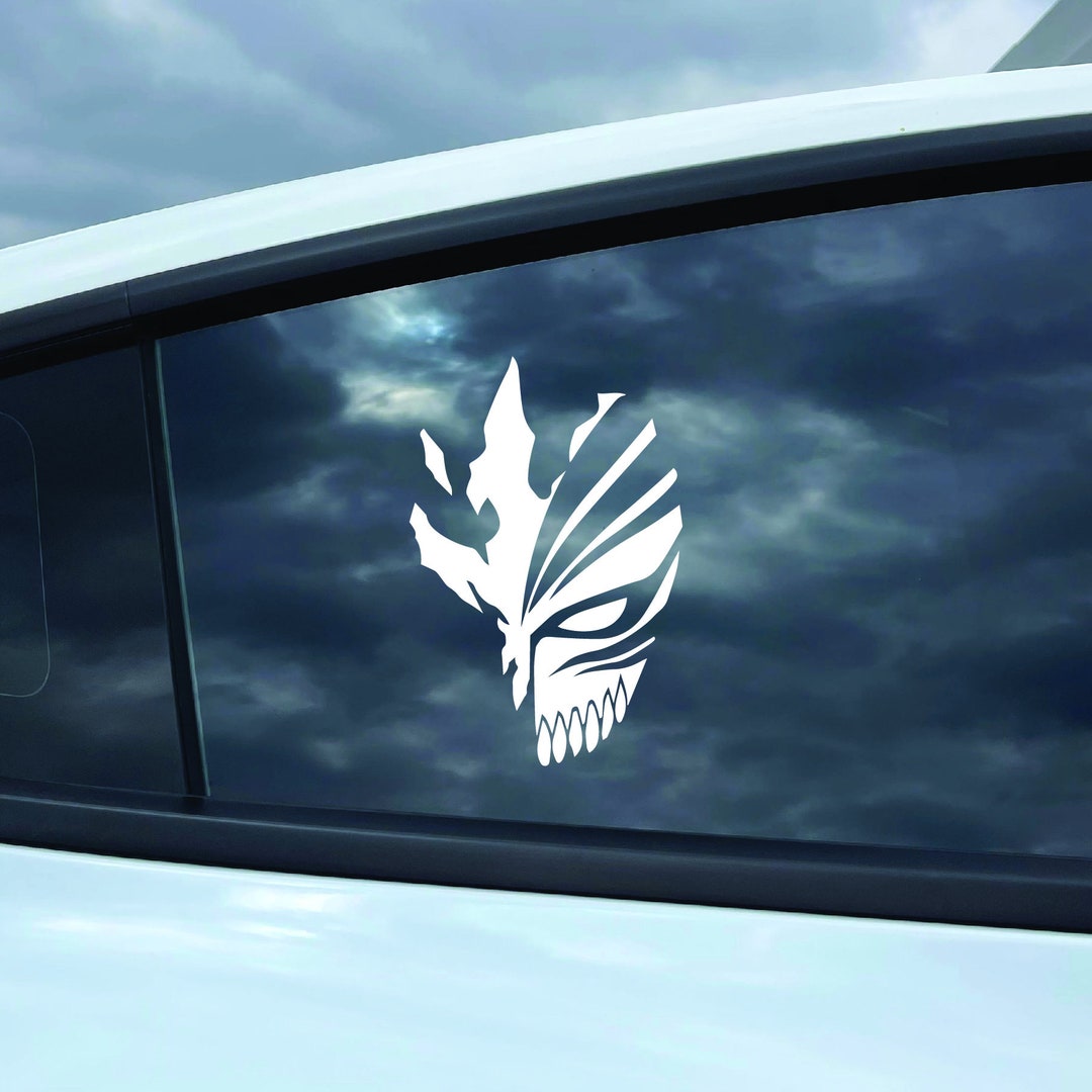 Skull Hollow Mask Car Decal Car Sticker Mirror Decal - Etsy