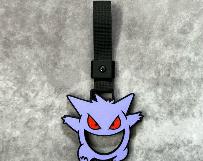 Sinister Ghost Pocket Creature Tsurikawa JDM Drift Charm Anime Car ...