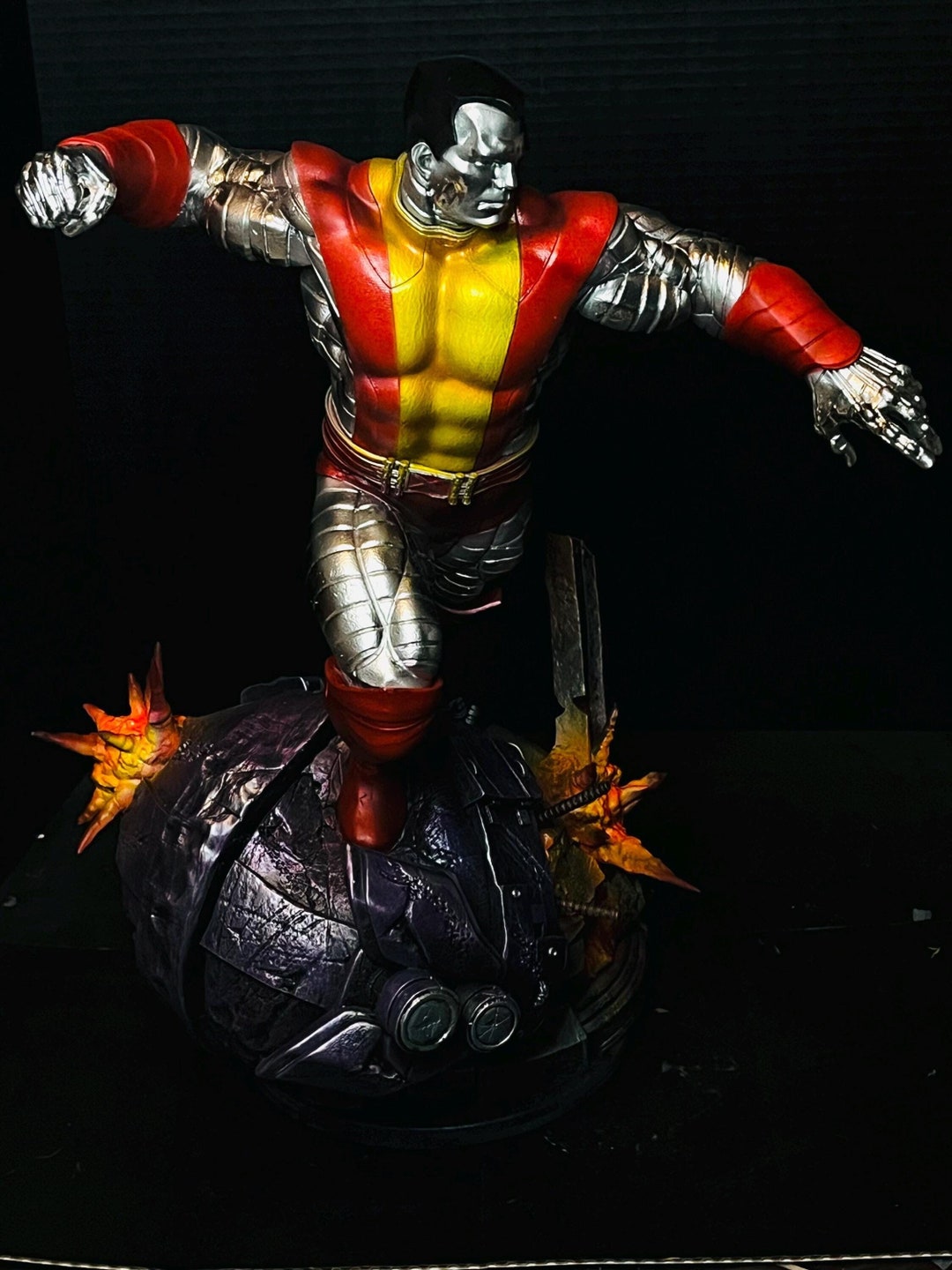1:6 Collossus X-men 3D Printed Hand Painted Sculpture - Etsy