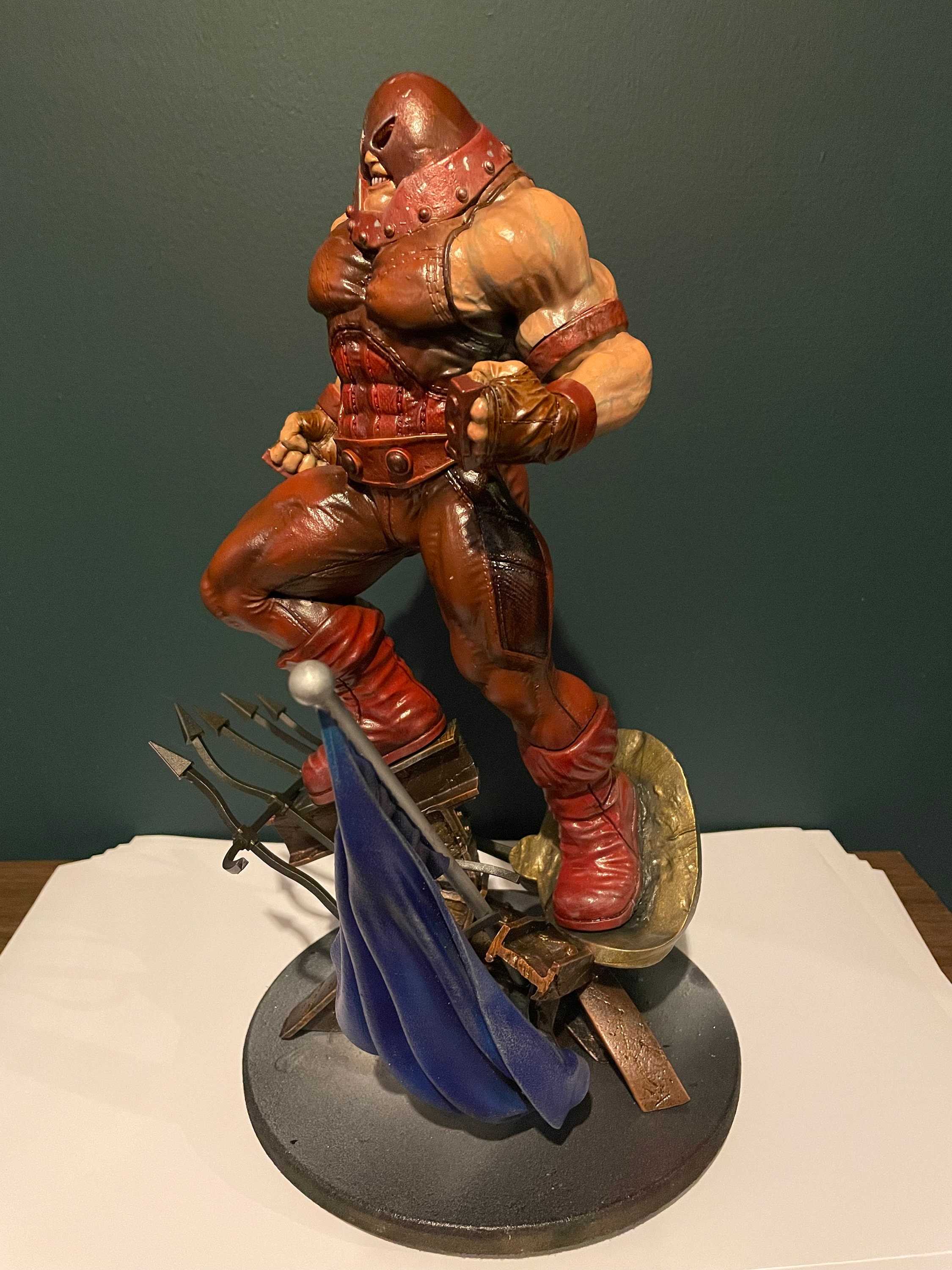 Juggernaut X Men 14 Resin Hand Painted Statue - Etsy