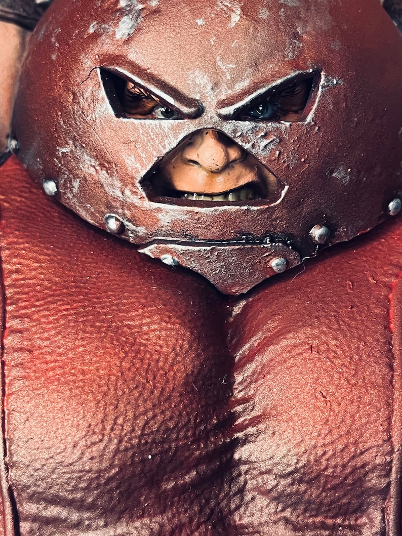 Hand-painted Juggernaut Resin Diorama: 1/6 Scale X-men Statue - Etsy