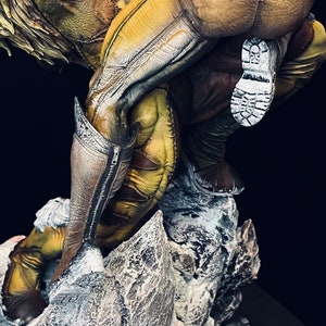 Wolverine Sabretooth Diorama Hand Painted Statue 1:6 Scale - Etsy