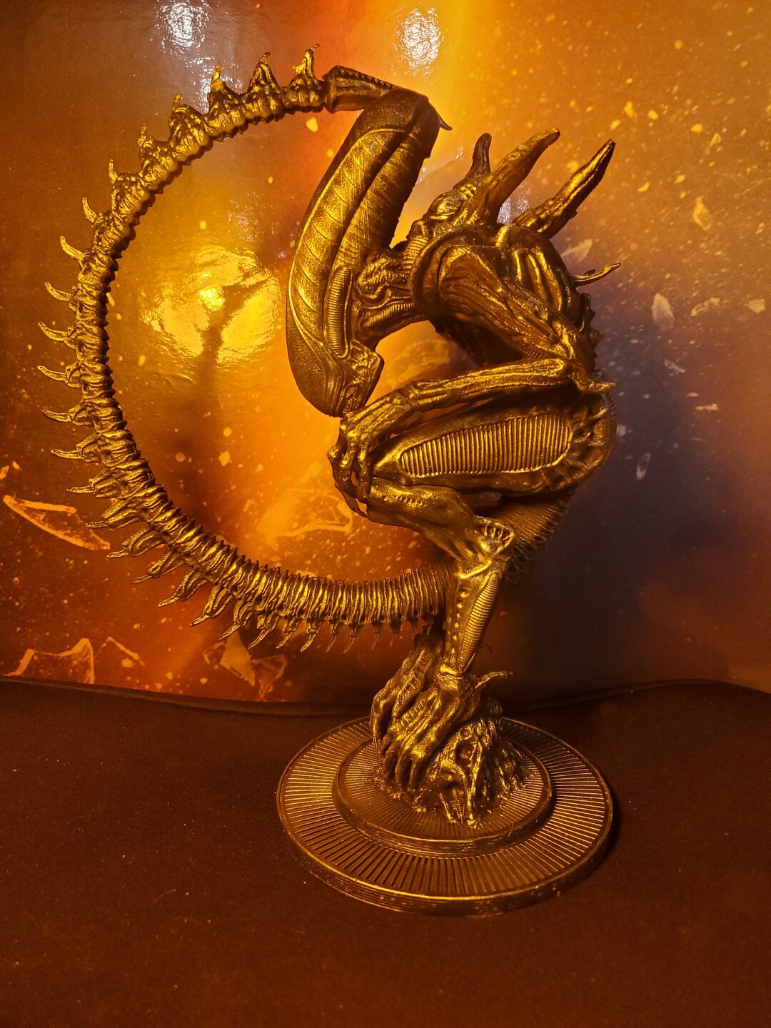 Alien Xenomorph 9 Hand Painted Statue - Etsy