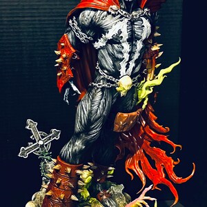 Spawn Handpainted 3D Printed Resin Statue 1:4 - Etsy