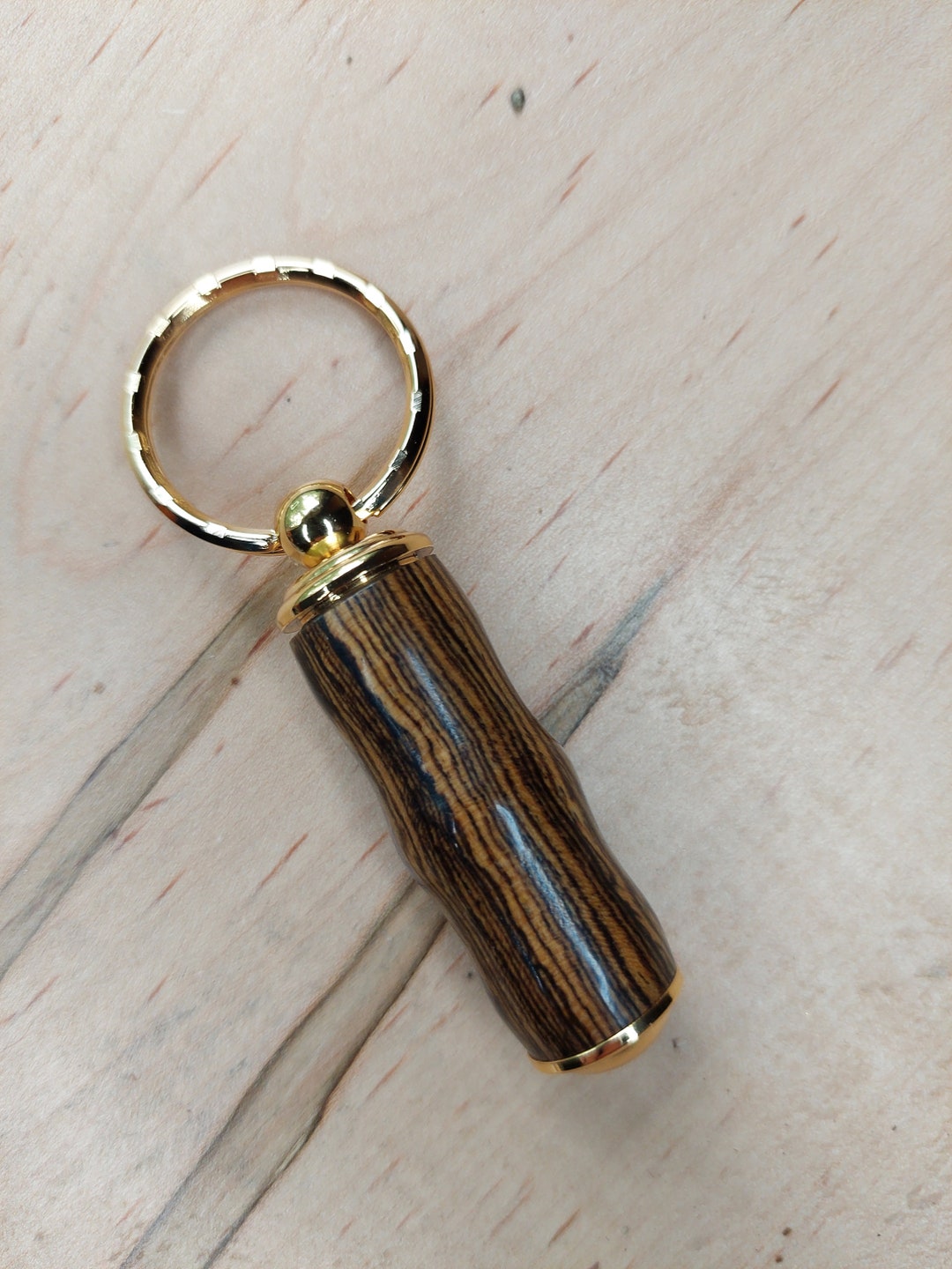 Key Chain, Pill Box, Secret Compartment, Various Exotic Woods - Etsy