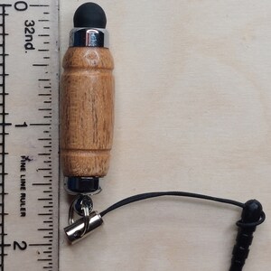 Mini Stylus for Phone or Tablet, Handcrafted Wood Stylus, With Phone ...