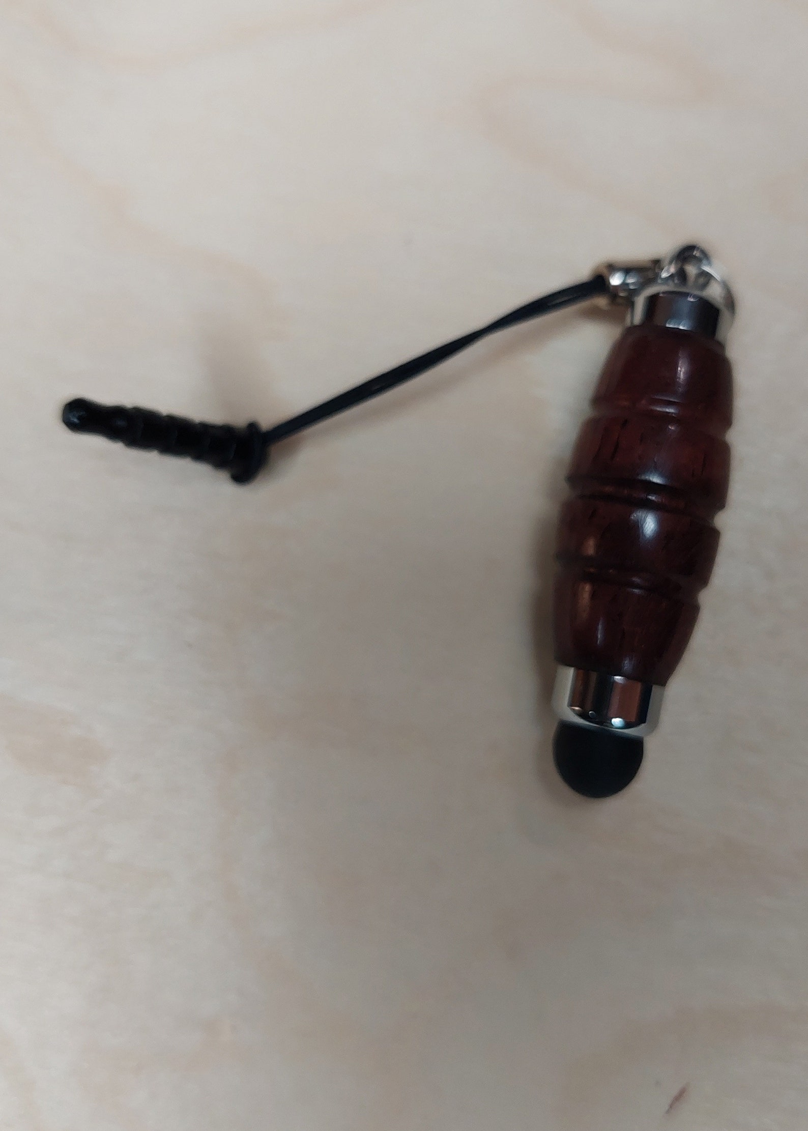 Mini Stylus for Phone or Tablet, Handcrafted Wood Stylus, With Phone ...