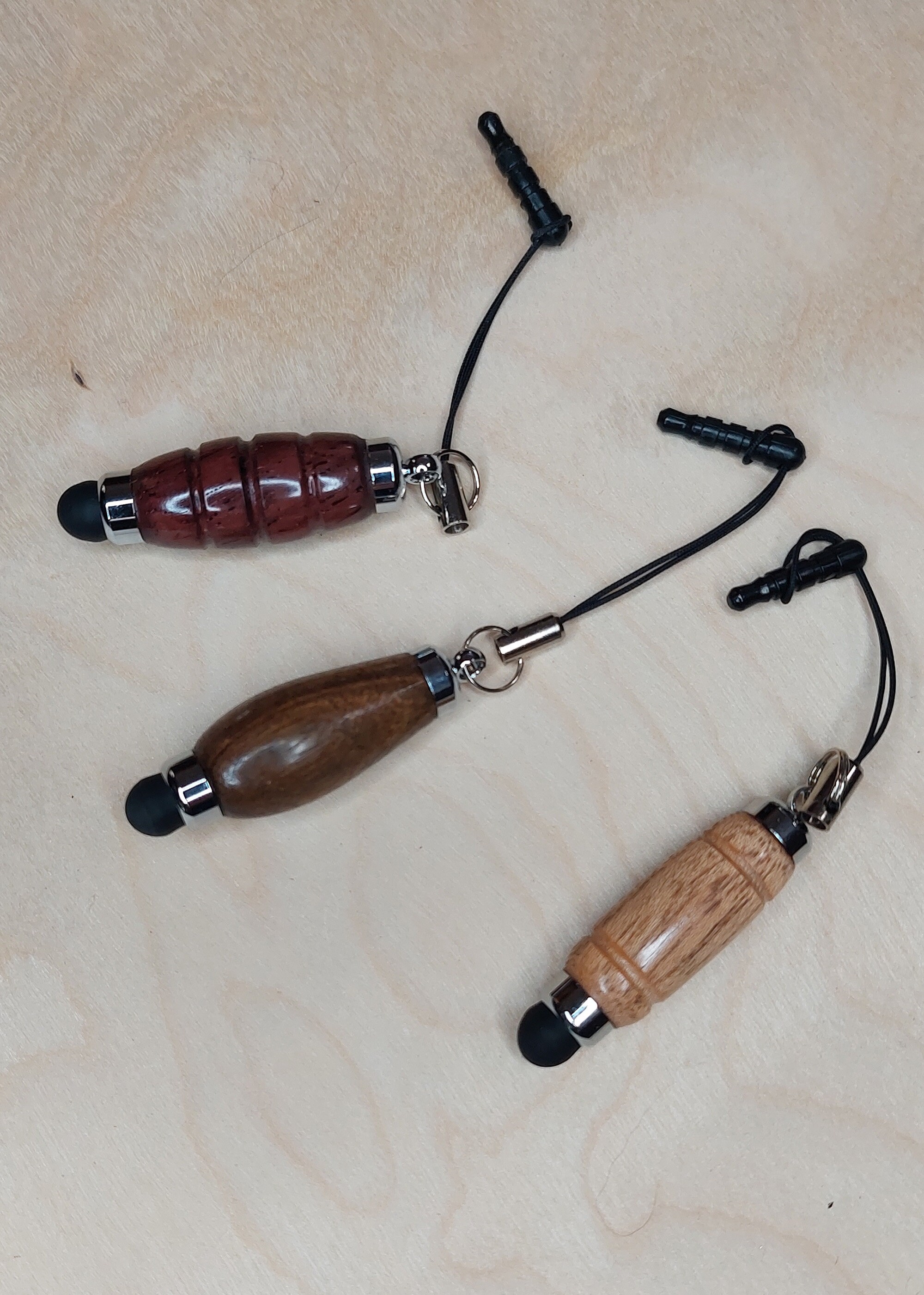 Mini Stylus for Phone or Tablet, Handcrafted Wood Stylus, With Phone ...