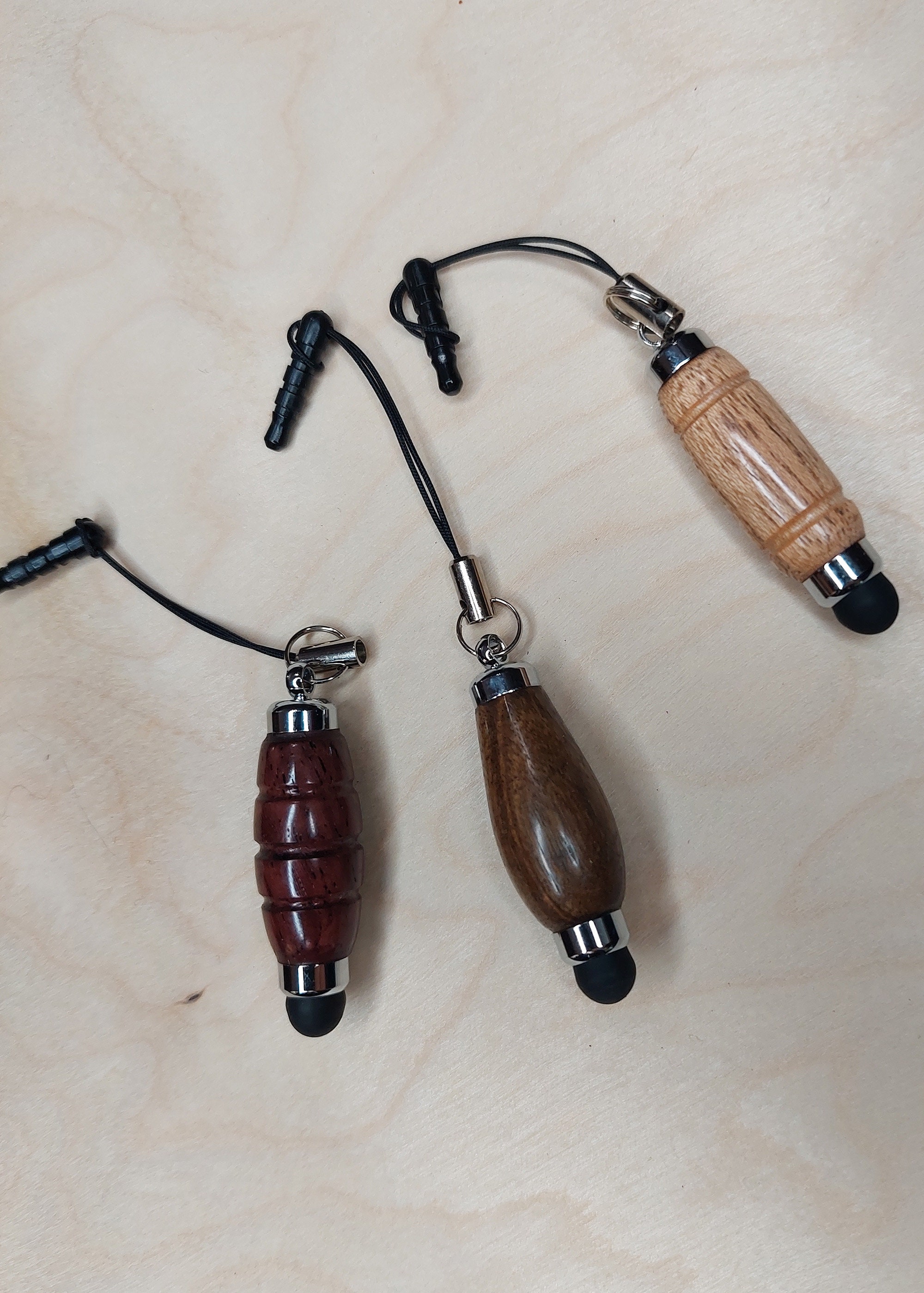 Mini Stylus for Phone or Tablet, Handcrafted Wood Stylus, With Phone ...