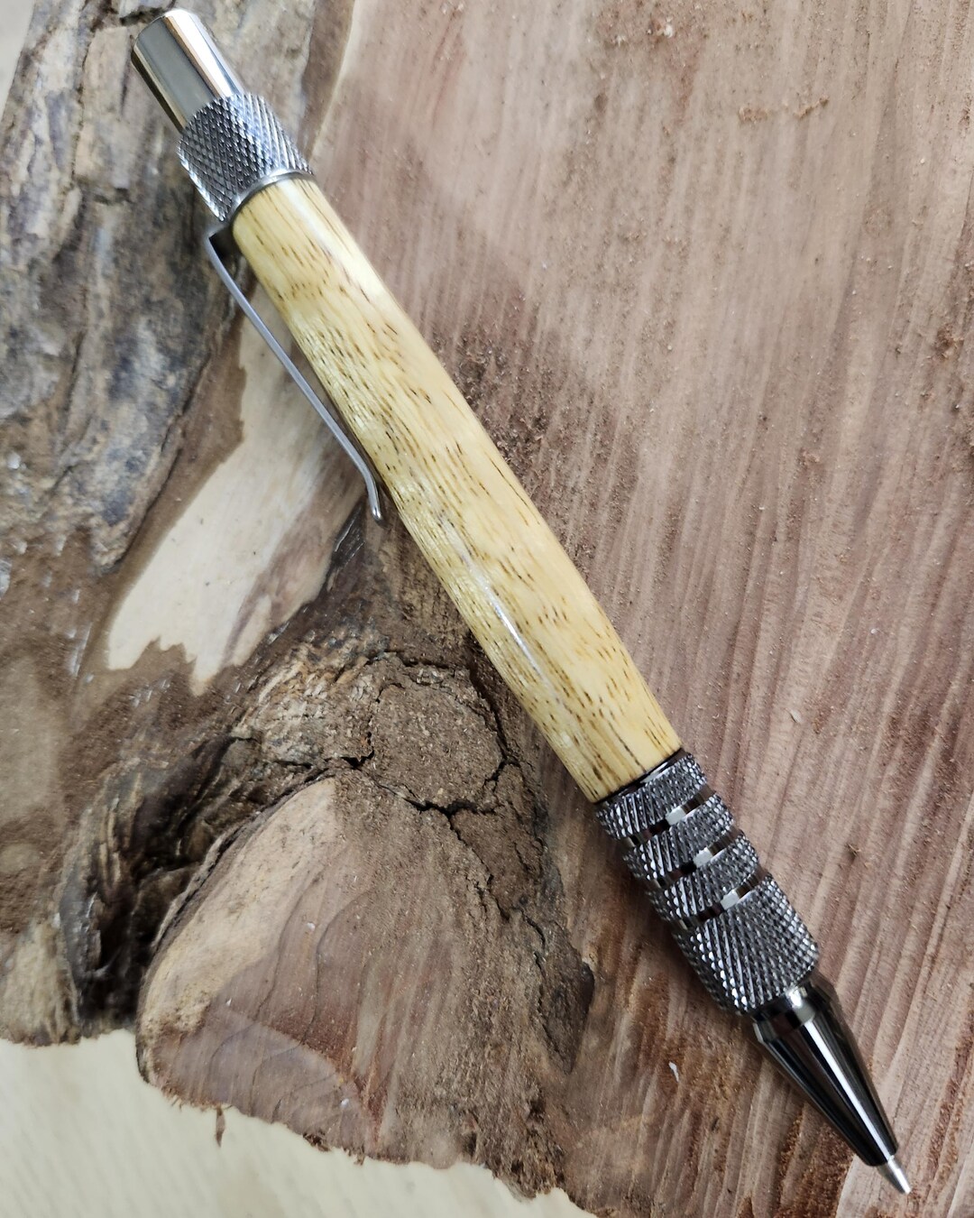 Hand-crafted Wood Mechanical Pencil, Lightweight, Durable in Movingui ...