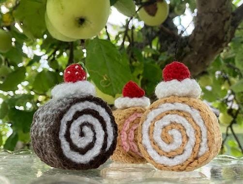 Crochet Pattern Roll Cake - Etsy