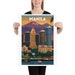Manila Print, Manila Poster, Manila Wall Art, Manila Art Print, Manila ...